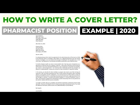 How To Write a Cover Letter For a Pharmacist Position? | Example