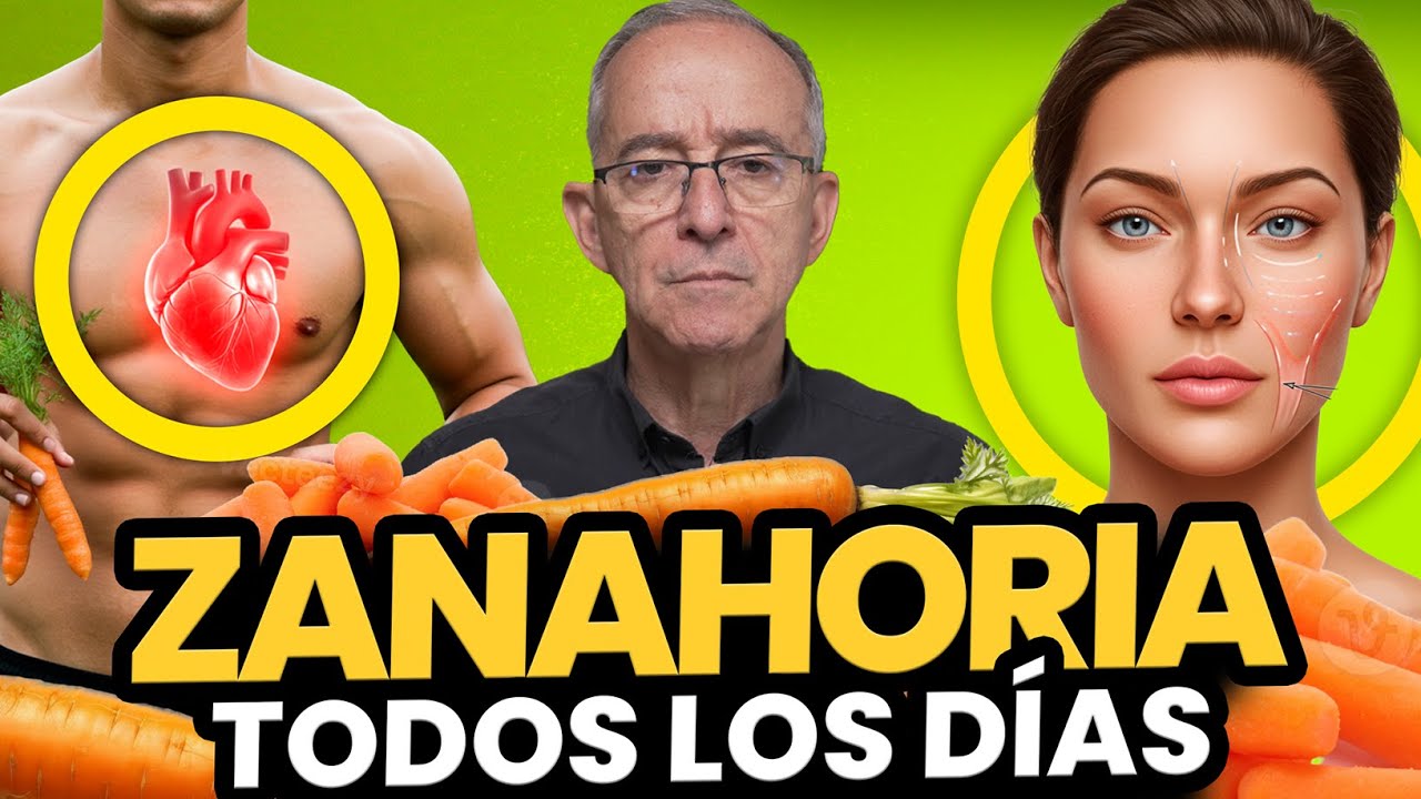 🥕 ZANAHORIA El Alimento Que CAMBIARA TU SALUD - Oswaldo Restrepo RSC