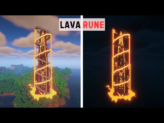 The LAVA RUNE Minecraft Map