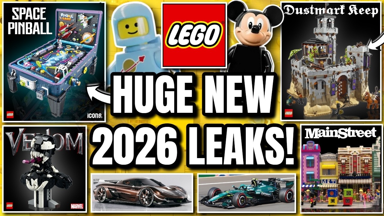 NEW LEGO LEAKS! (Space, Technic, Marvel, Promos & MORE!)
