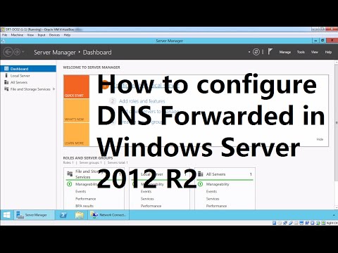 How to configure a DNS forwarder on Windows Server 2012 R2 – Come and ...