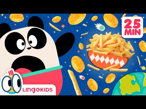 BABY BOT Knows POTATOES 🥔 + More Cartoons for Kids | Lingokids