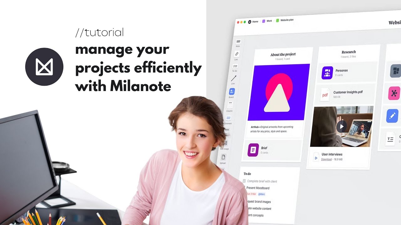 How to organize Design Projects with Milanote