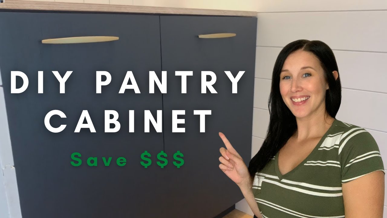 How to Build a DIY Pantry Cabinet That's Perfect For Your Home