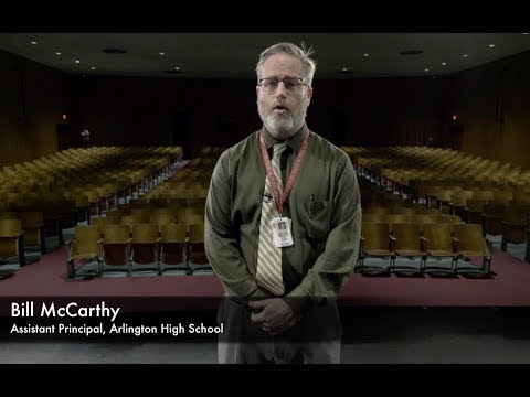 Inside Arlington High School: Auditorium