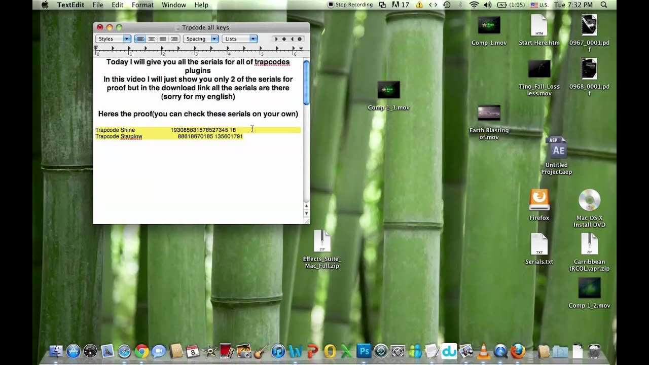Trapcode/Red Giant all plugins serials