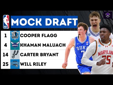 Updated NBA MOCK DRAFT - A NEW TOP 4?! | Latest NBA Mock Draft 2025