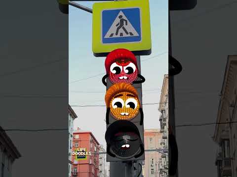 Life Doodles | Traffic light 😂 #lifedoodles #shorts #animation #cartoon
