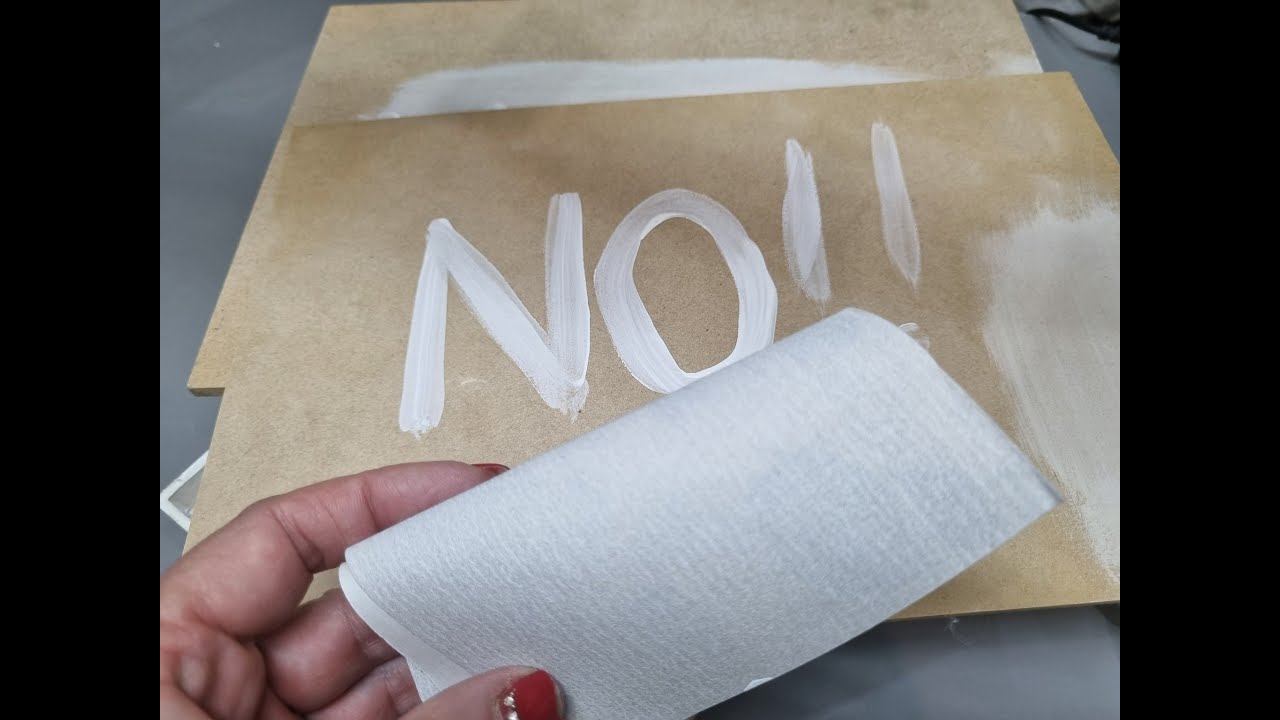 NEVER do this with MDF. This is how you fix it! #diy #tips #crafts