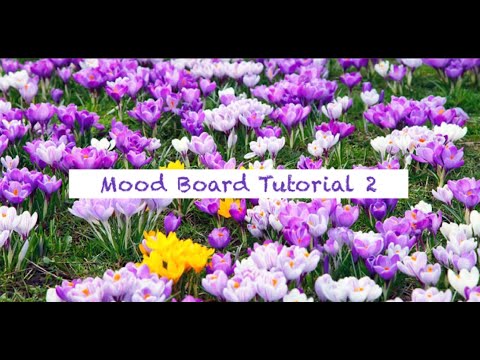 Mood Board Tutorial 2