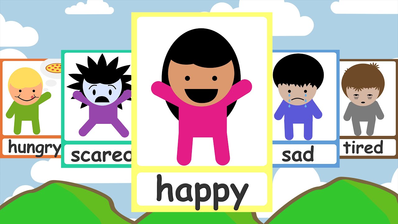 Feelings Vocabulary for Kids! 