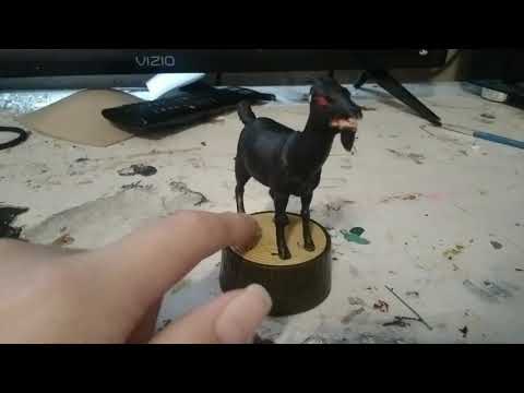 funny toy screaming goat