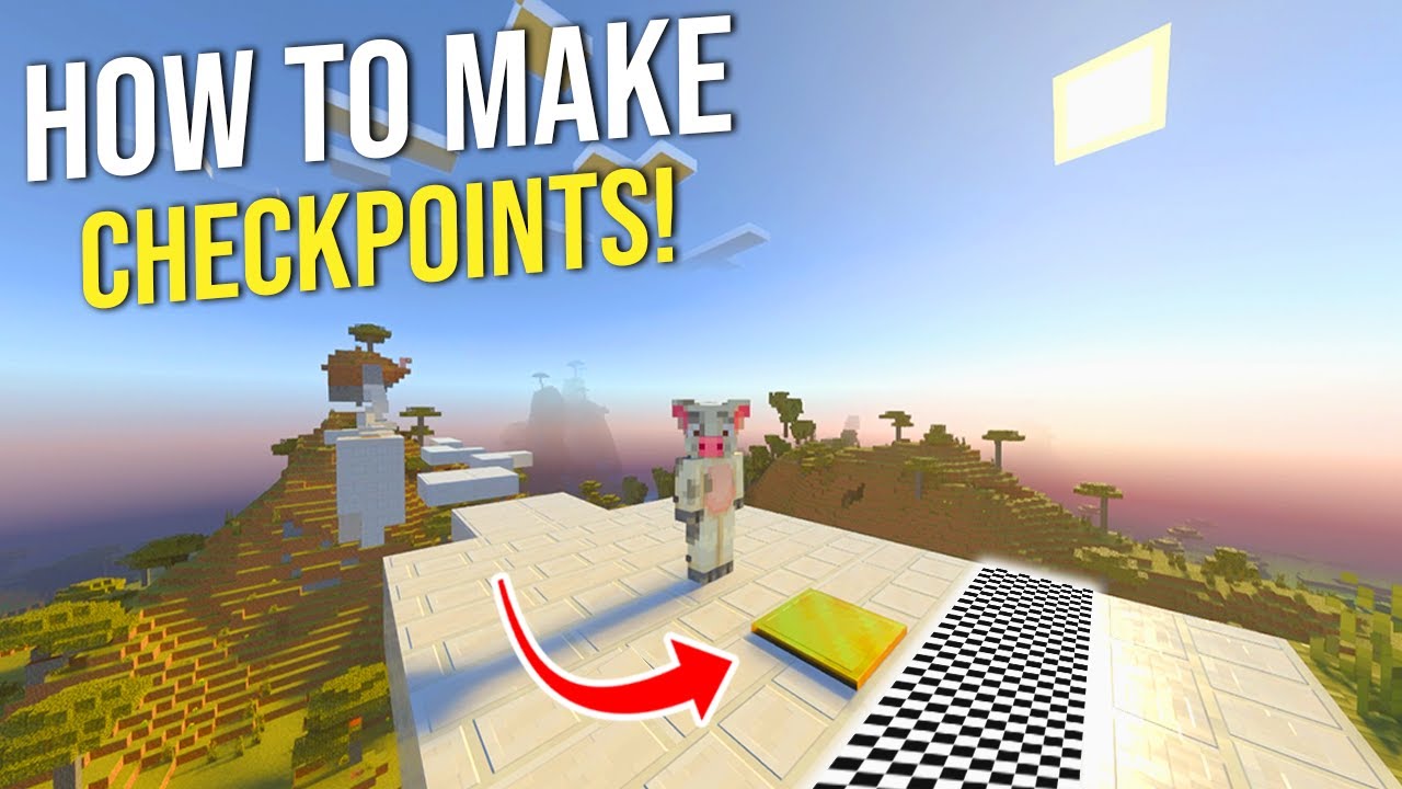 How to Make Checkpoints in Minecraft *Bedrock*
