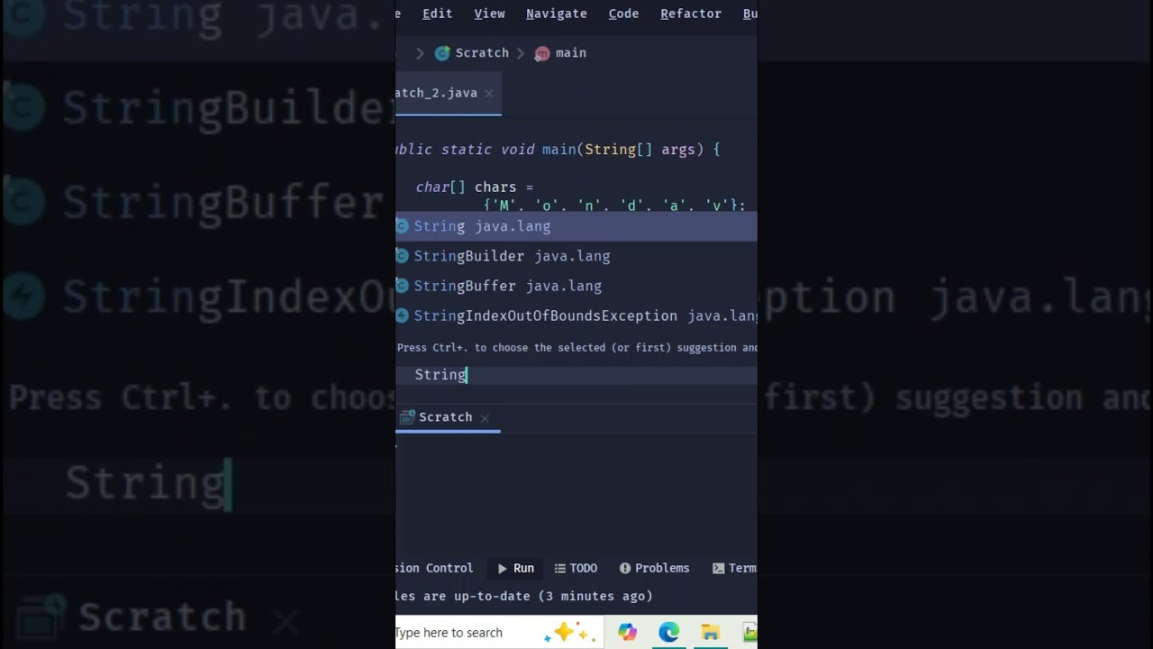 Ways to convert char[ ] to String