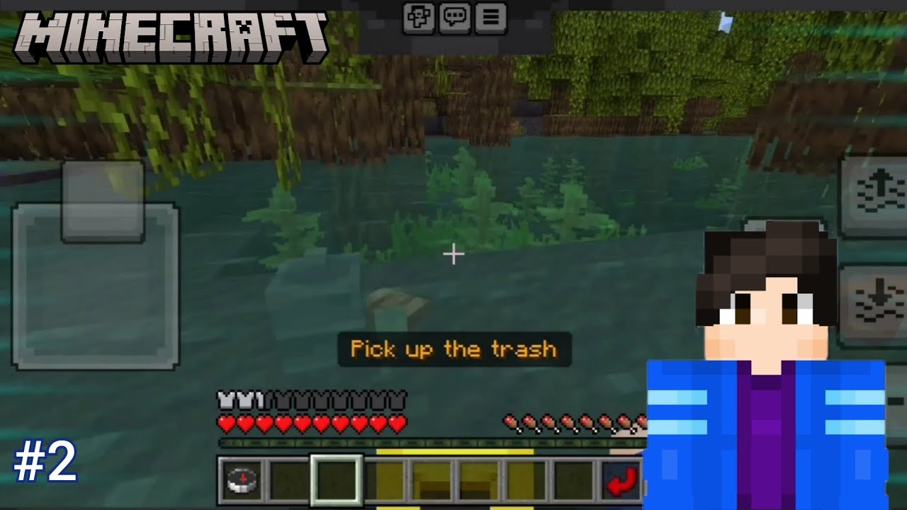 Minecraft map ocean heroes #2 take out the trash and save animals