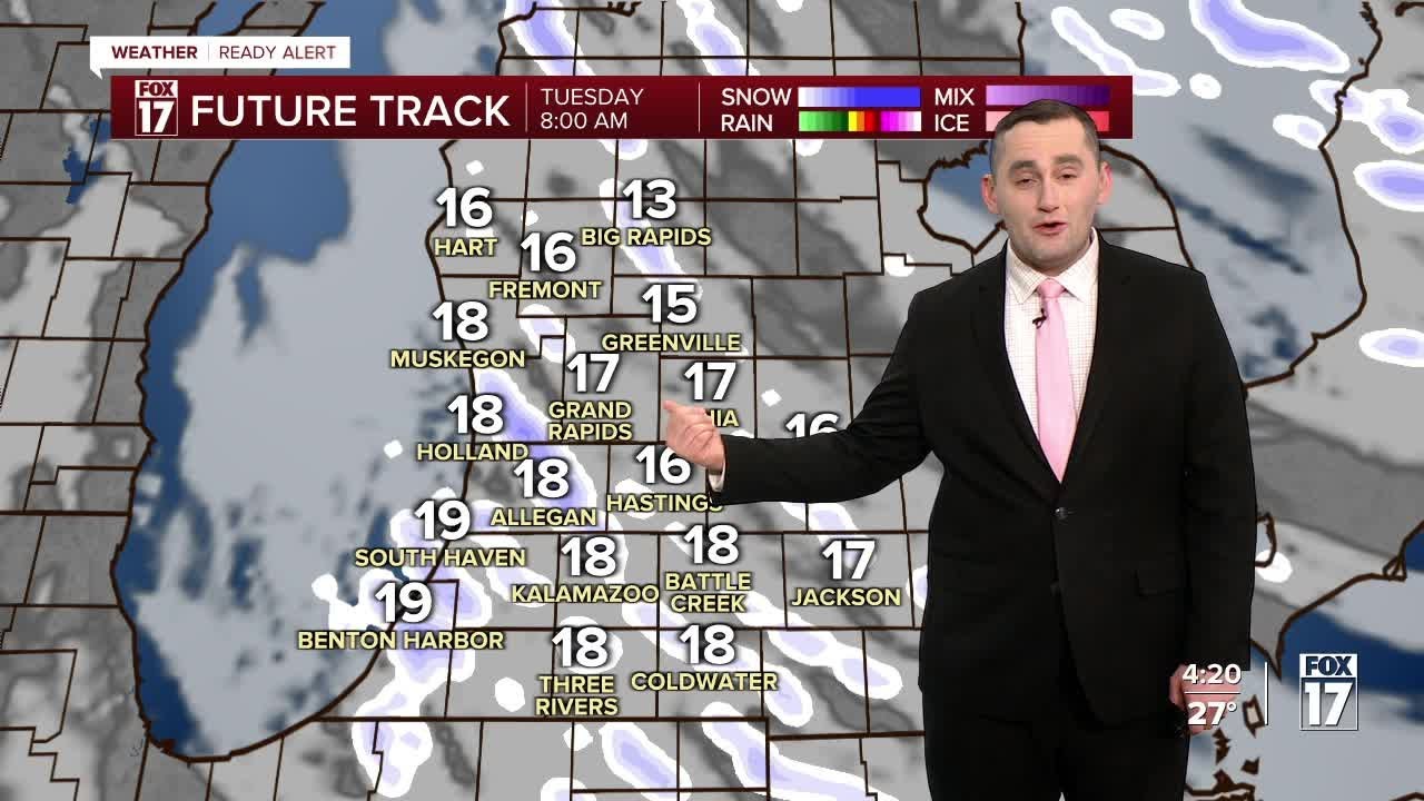 Tonight's Forecast: Lake effect snow continues