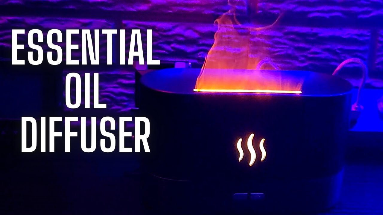Flame Air Aroma Diffuser Humidifier