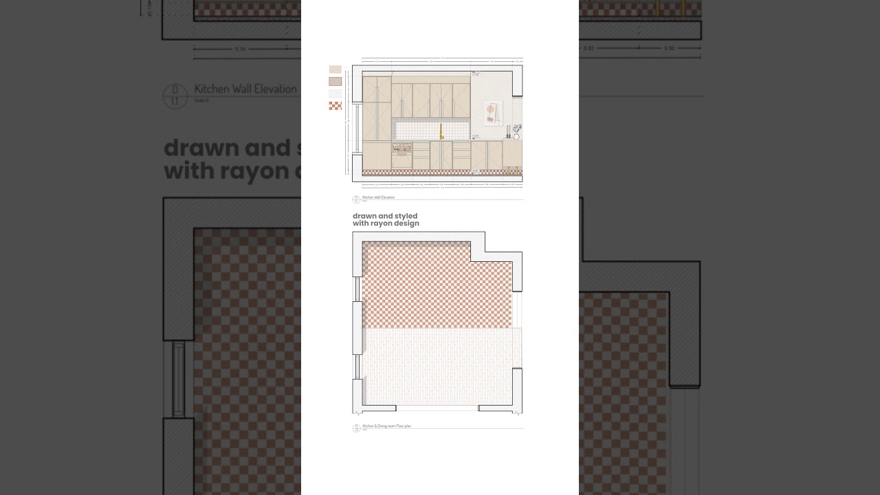 Draw section and elevation faster with Rayon.design #archistudent