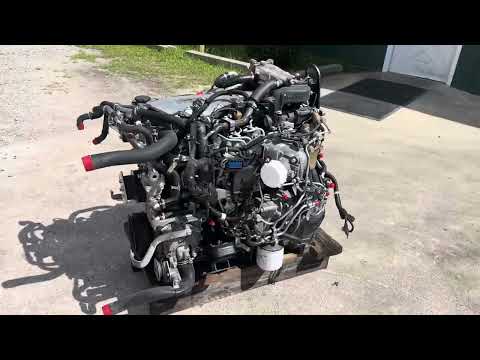 Good used 2017 Isuzu NPR 4HK1-TC Diesel Engine Assembly #251-303750-3