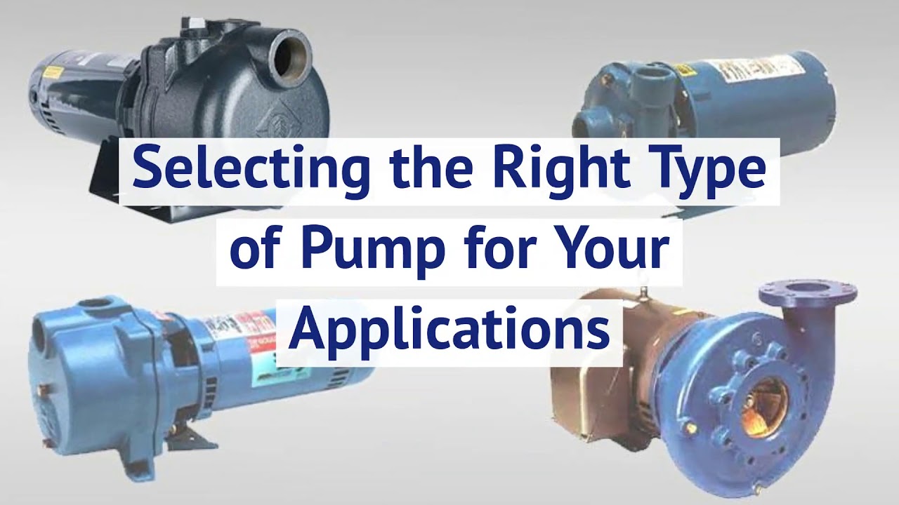 Pump Types, Applications, and Industries | Pump Selection Guide