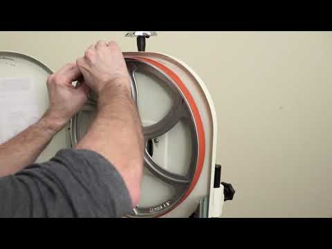 How to Install a Band Saw Tire