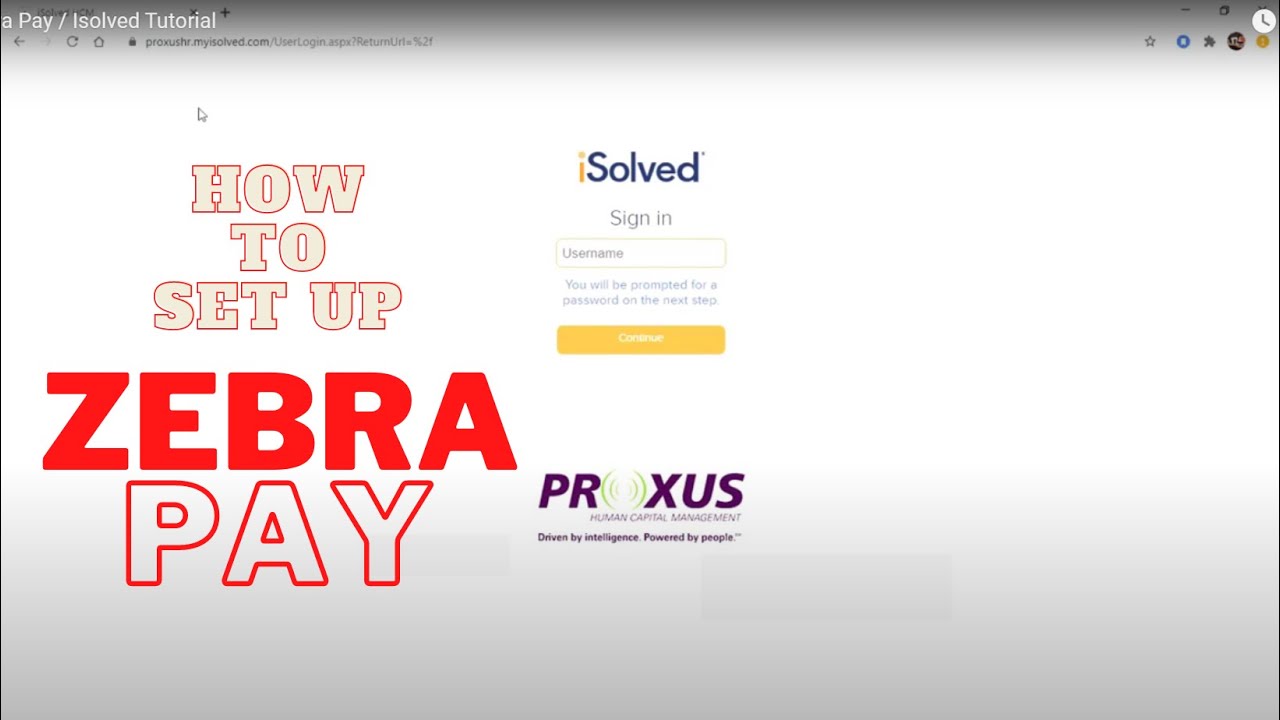 Zebra Pay Tutorial