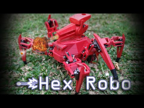 Free STL file Hex Robo V1 🤖 ・3D printable model to download・Cults