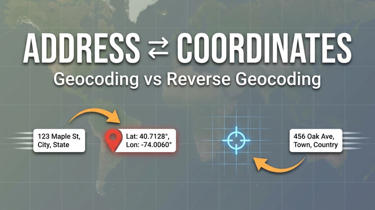 Geocoding vs Reverse Geocoding: What’s the Difference?