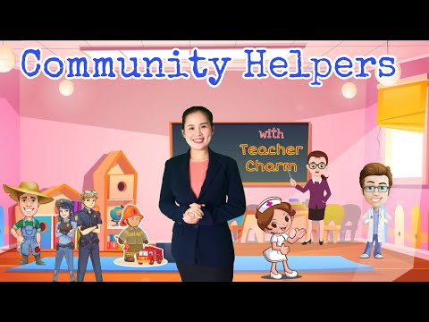 Community Helpers | Job or Occupation for Kids | Activity Game for kids with Teacher Charm