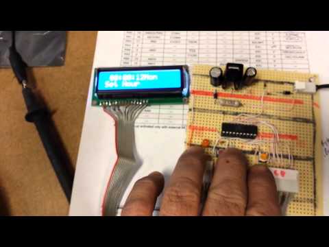 Project home made water meter remote display (LCD)