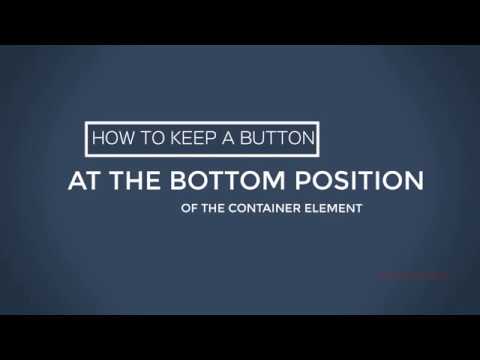 Code a Template from scratch-Align Button in Bottom with CSS