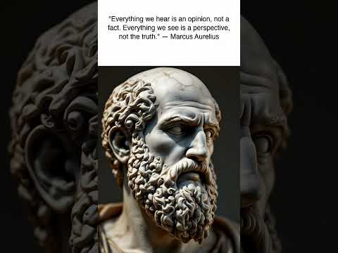 Marcus Aurelius - The Stoic Truth You Need to Hear