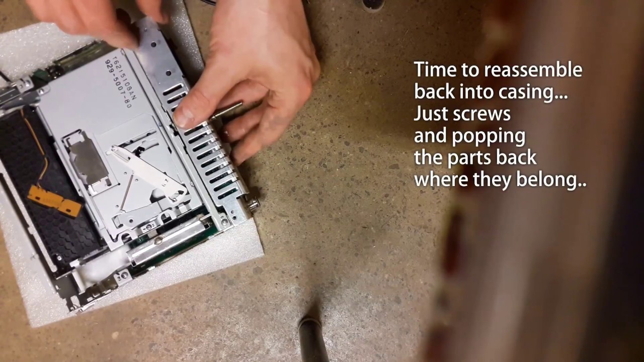Car radio AUX hack for CD player