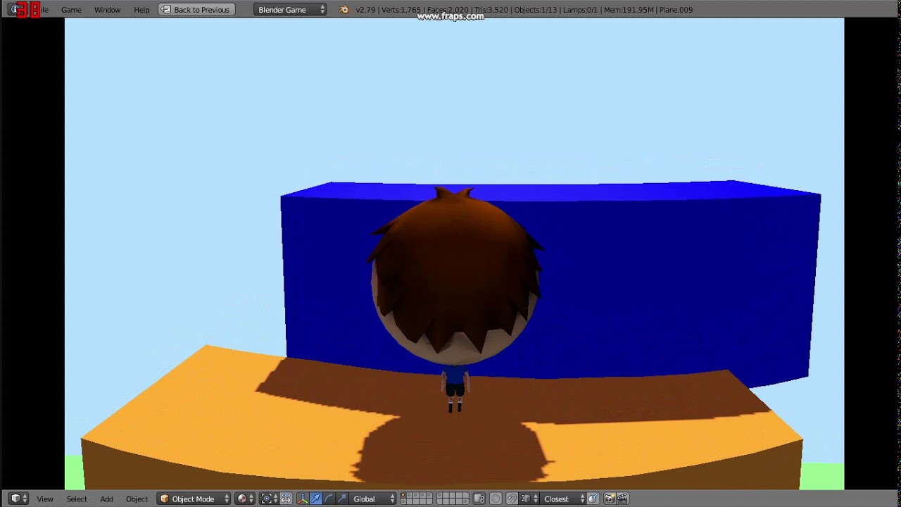 Blender Game Engine, Tutorial Climb Animation Sipapisu®