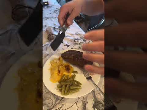 Super Sharp Folding Knife Meat Cutting Challenge! Perfect Cuts, Every Slice Precise and Flawless!