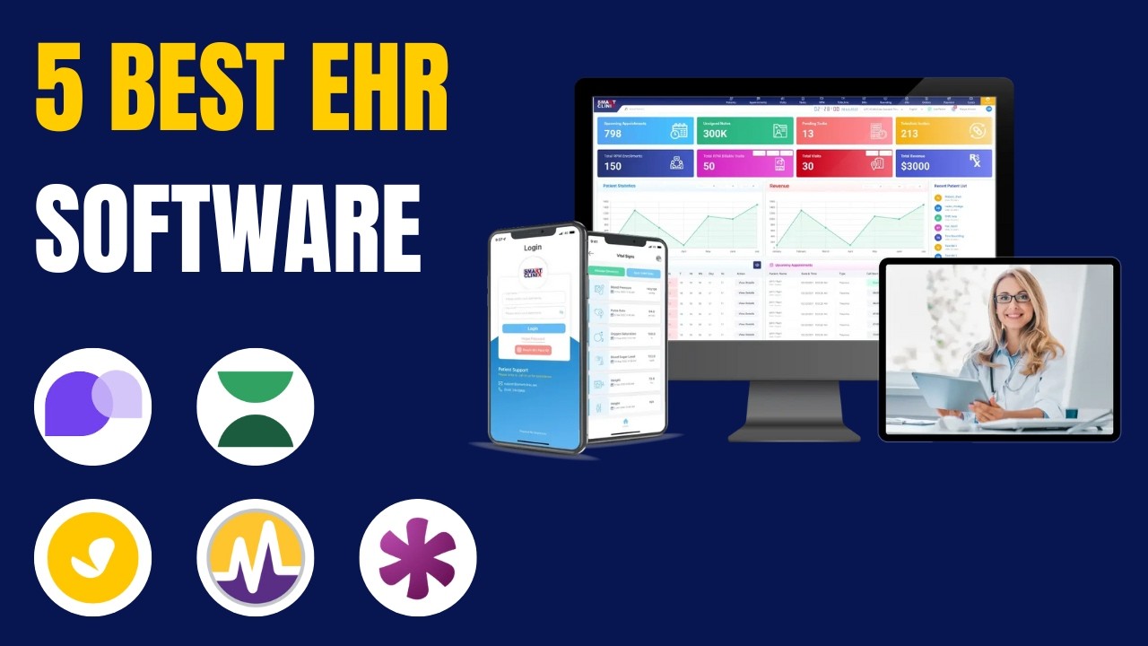 5  Best Electronic Health Records (EHR) Software: Top Medical Practice Management Tools