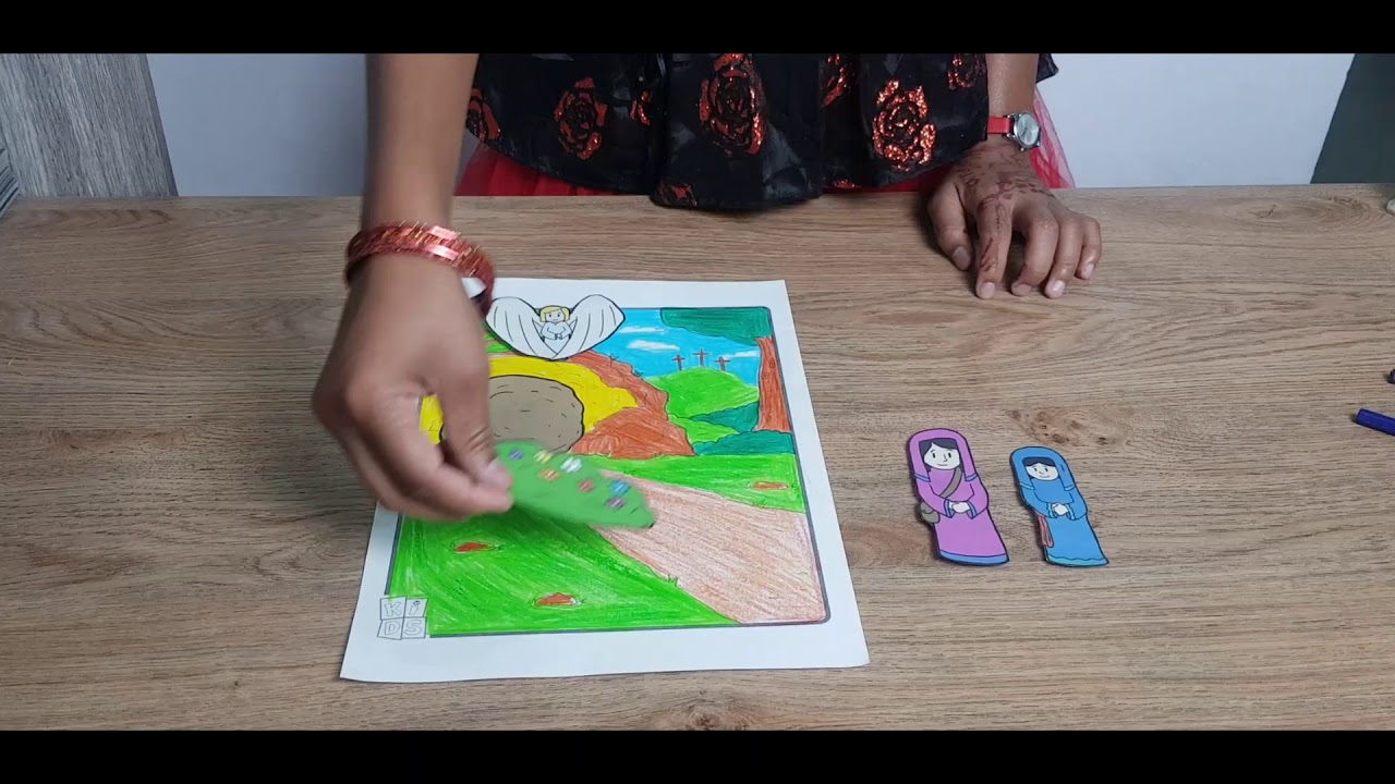 #Resurrection Craft 2020 #Easter Coloring Pages