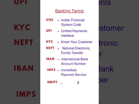 Important Banking Codes and Terms Explained | IFSC, CIF, MICR, SWIFT, and More!
