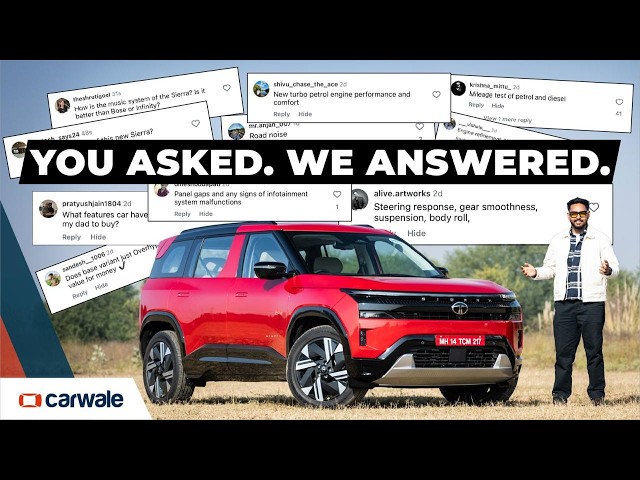 Tata Sierra Review: Answers to all YOUR QUESTIONS! - CarWale