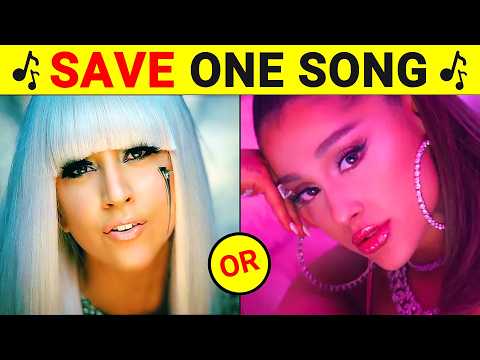 GAGA vs. ARIANA 🔥 Save One Song 🎵 Music Quiz