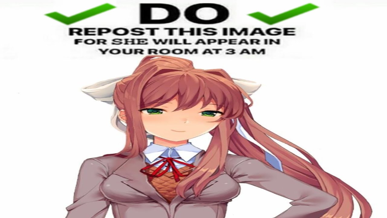 Repost This Image (DDLC Memes)