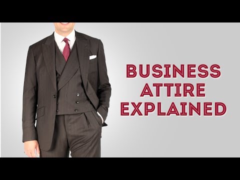 Men’s Business Professional Attire and Dress Code – InvestiveThinker