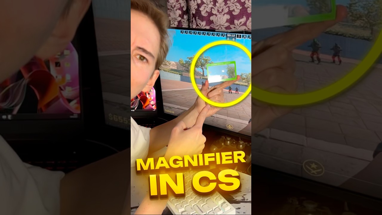 MAGNIFIER IN CS2 #cs2 #csgo #proplayer