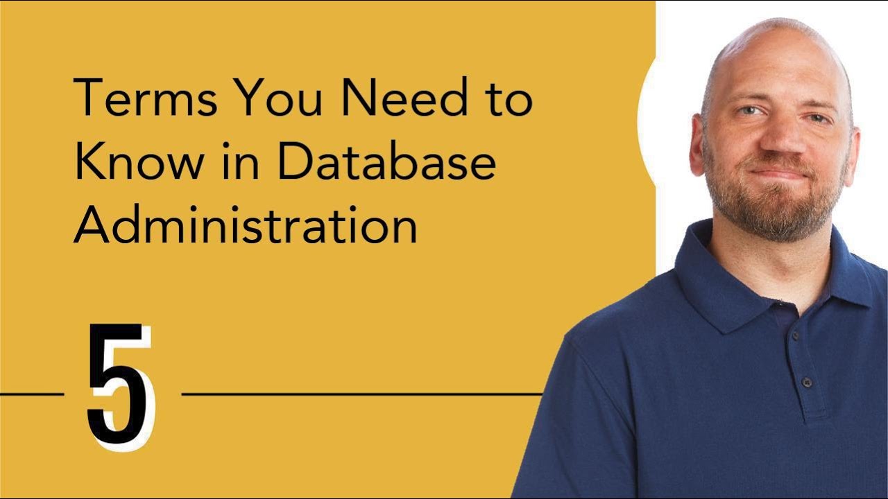 Terms You Need to Know in Database Administration