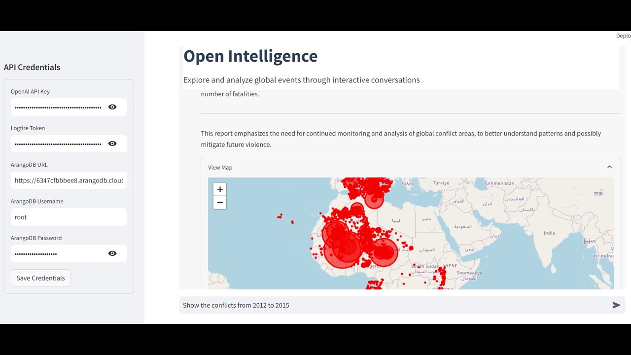 Open Intelligence Agent (Presentaion) DevPost submission