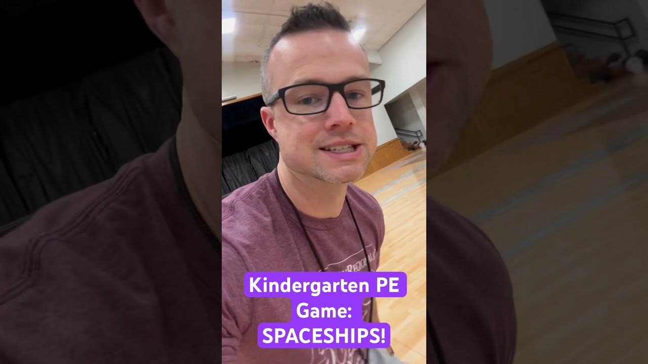 Kindergarten PE Game: SPACESHIPS! #physicaleducation