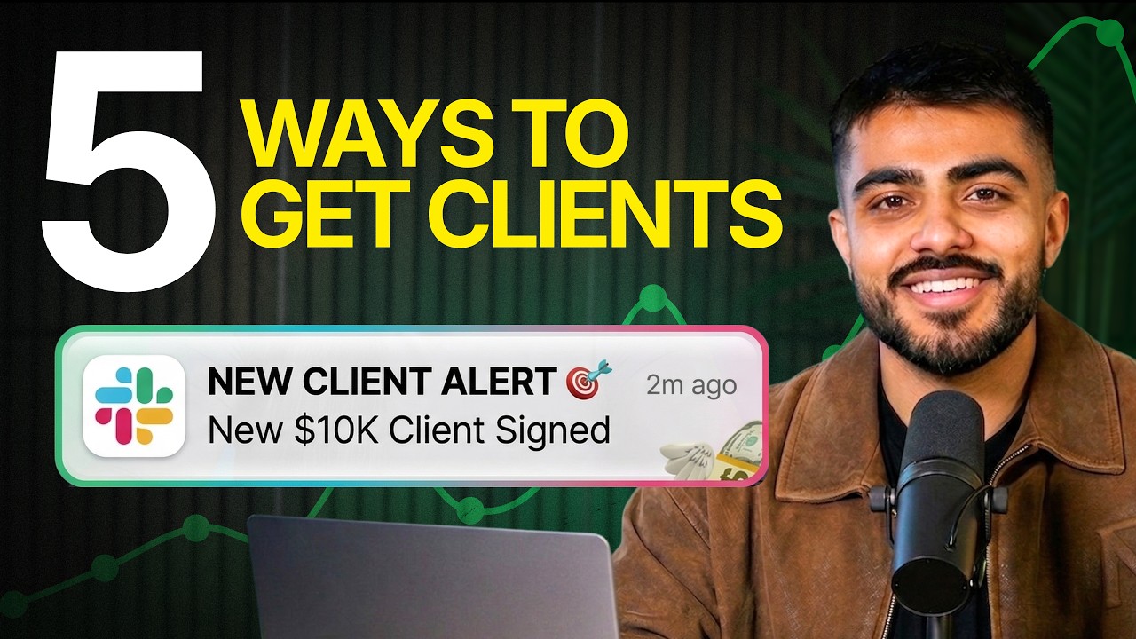 I asked 78 founders how to get clients in 2026 (5 methods)