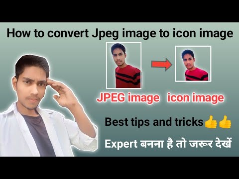 How to convert JPEG image to icon Image