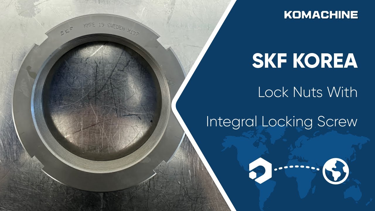 SKF KOREA / Lock Nuts With Integral Locking Screw (KMFE19) / INV-05124