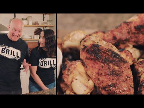 CRISPY Grilled Chicken Wings - How To